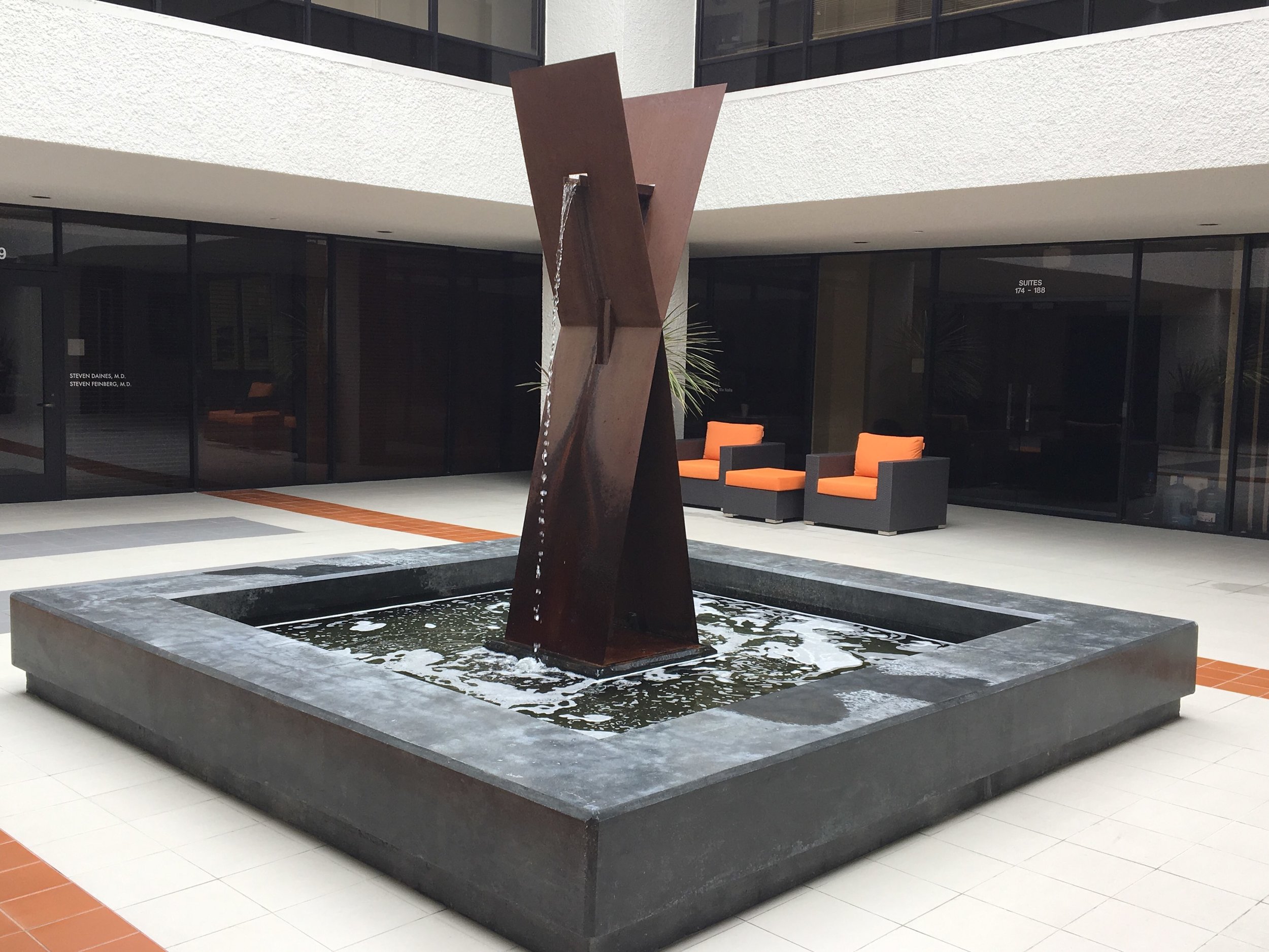 Large Outdoor Zen Fountains: Modern & Minimalist Garden Water Features ...