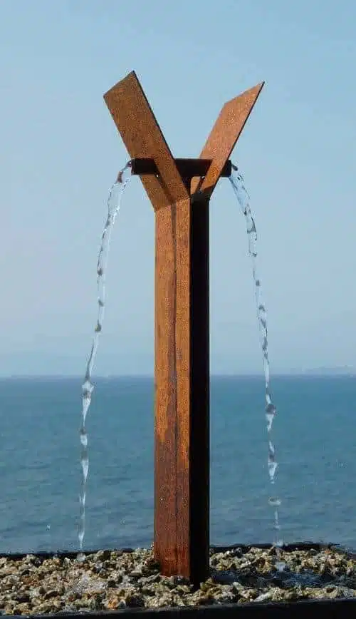 Extra Large Outdoor Zen Fountains: Modern & Minimalist Garden Water ...