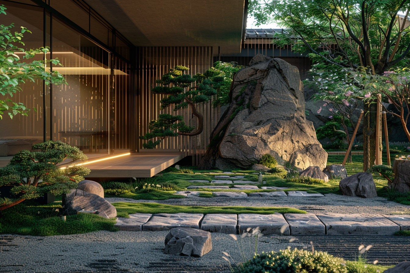 Modern Japanese Garden Design: Zen Landscaping Ideas - ZenFusionHome