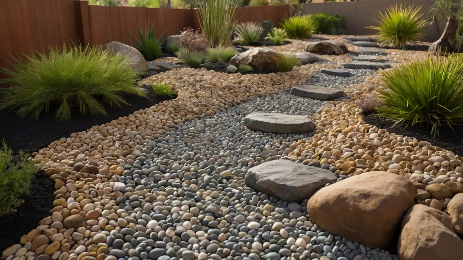 Plant-Free Rock Garden Design & Build Ideas - ZenFusionHome